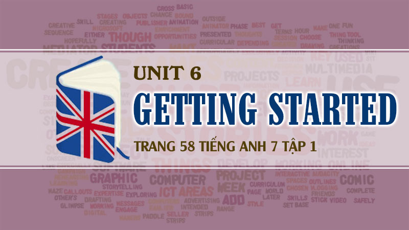 Getting Started Unit 6 lớp 7 trang 58 môn Tiếng Anh