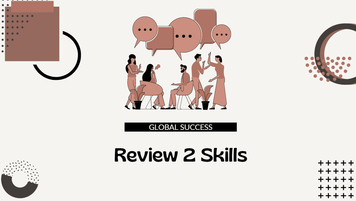 Tiếng Anh 10 Global Success Review 2 Skills
