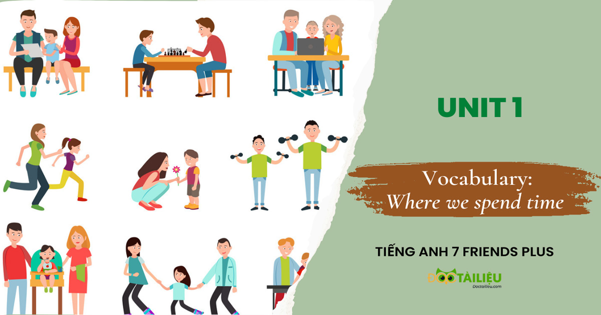 Vocabulary Unit 1 lớp 7 Friends plus