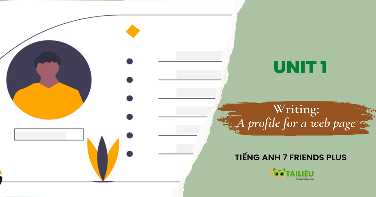Writing Unit 1 lớp 7 Friends plus