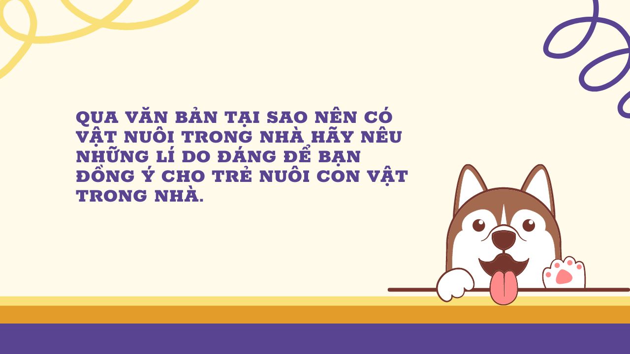 Những lí do đáng để bạn đồng ý cho trẻ nuôi con vật trong nhà